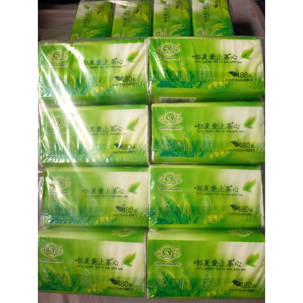 FACIAL TISSUE 480 PULLS 3PLY (CHENYUANZHIYE) 1 Set (8 Pcs) | Shopee ...