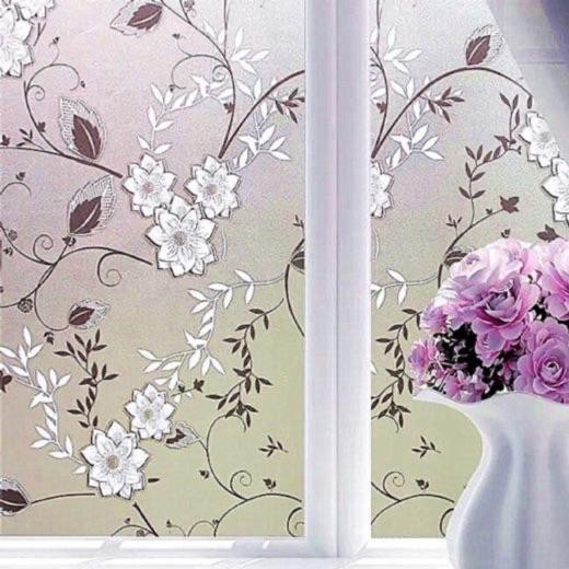 5mx45cm glass wallpaper sticker pattern sticker waterproof self ...