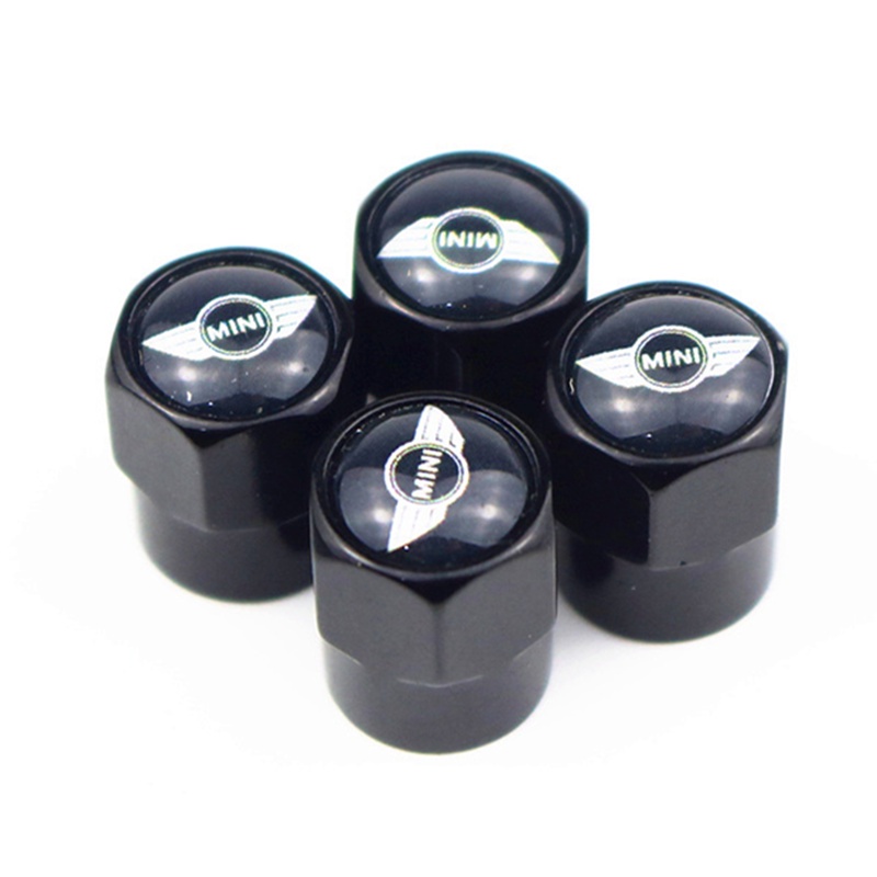 4Pcs Car Wheel Tire Valve Stems Caps Cover For BMW Mini Cooper r56 r50 ...