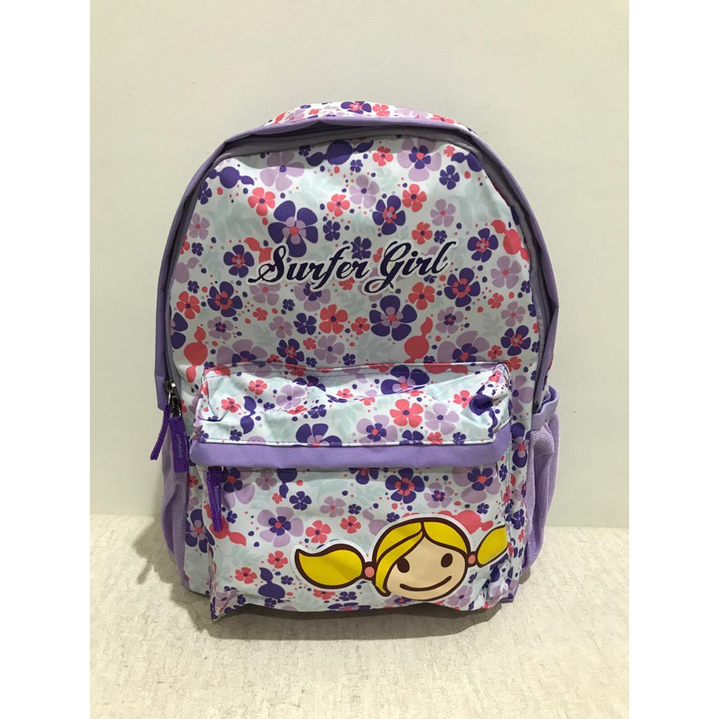 UNGU SURFER BACKPACK ORIGINAL PURPLEGirl (29x12x37cm) (LxWxH) | Shopee ...