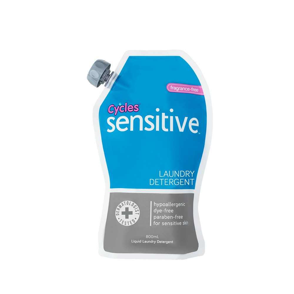 Cycles Sensitive Laundry Detergent Doypack 800ml | Shopee Philippines