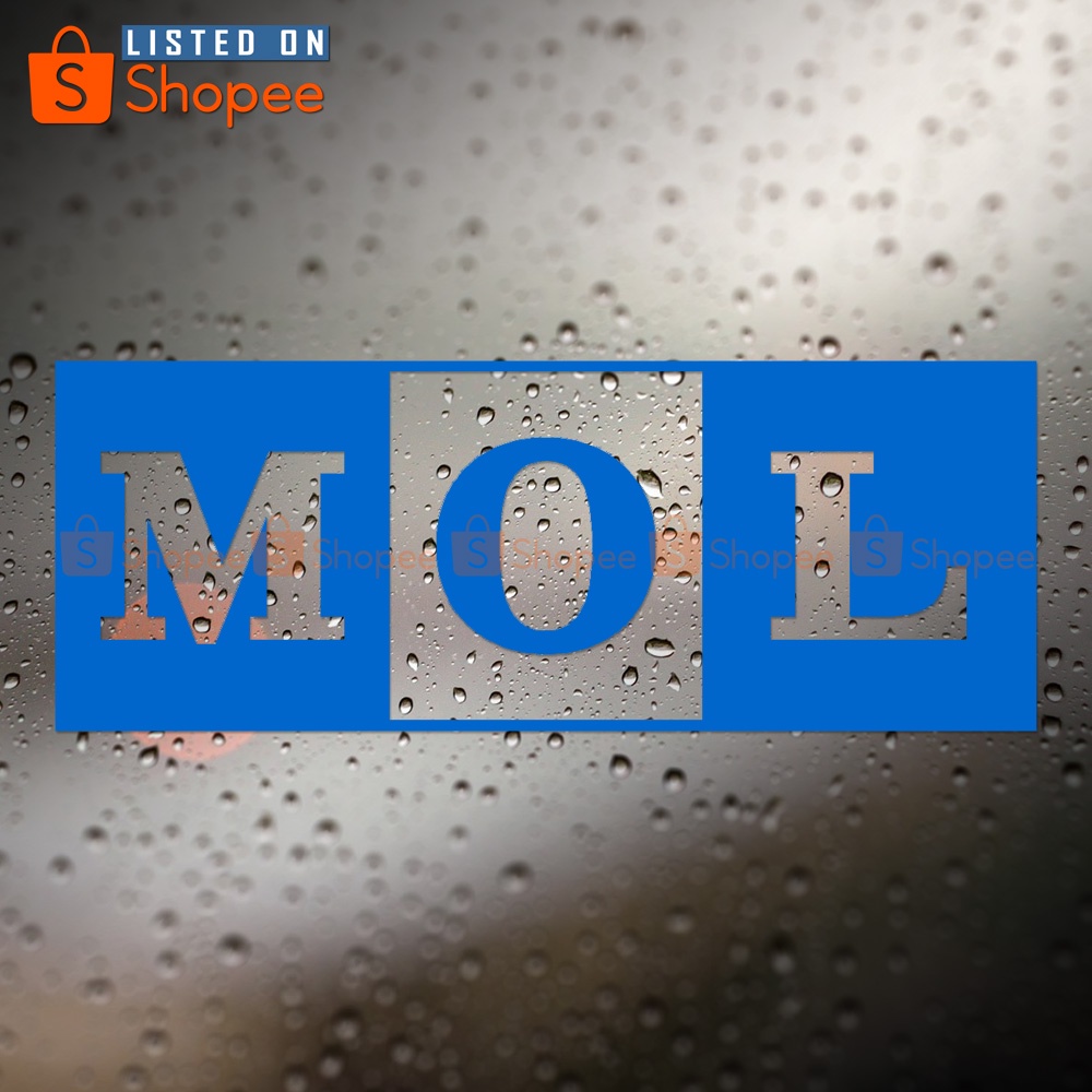 Sticker | 1x MOL Mitsui OSK Line Logo| Decals | Vinyl Weather Proof ...