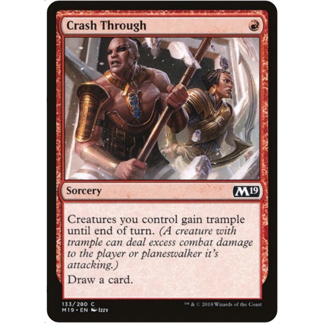 Magic the Gathering | Crash Through | Shopee Philippines