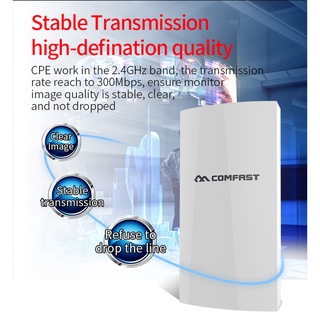 Comfast CF-E130N Wireless Outdoor CPE AP 1km Long Range 2.4Ghz 300Mbs ...