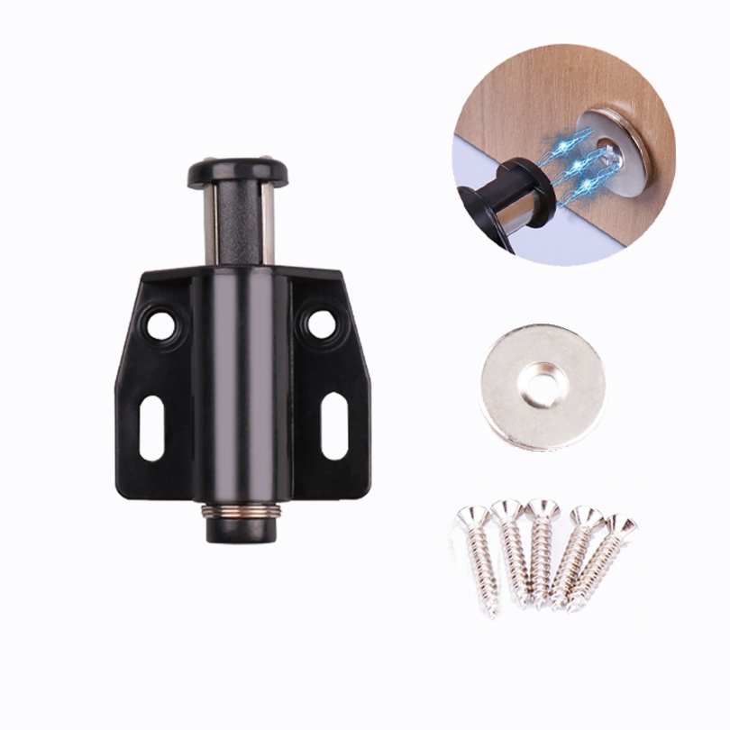 1piece Single Magnetic Pressure Push to Open Touch Latch Cabinet Doors ...