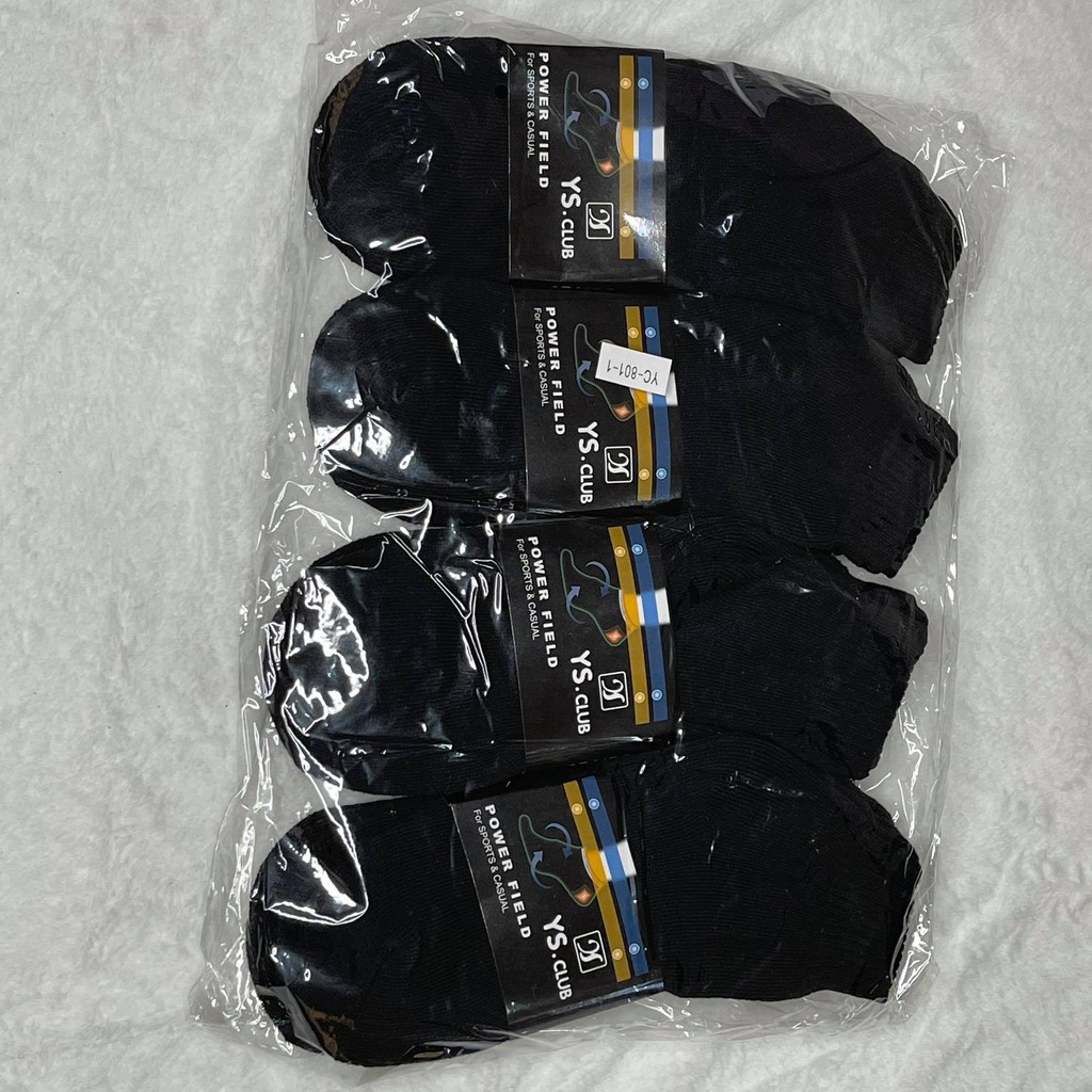COD Men's Plain Black Socks/(Medyas) 40-44 12pairs Per Pack | Shopee ...
