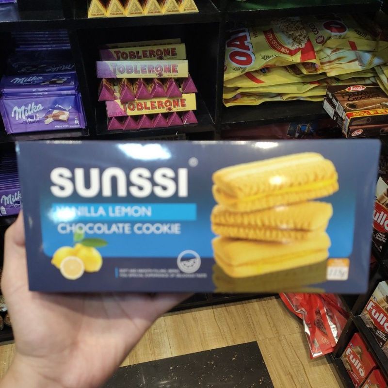 SUNSSI VANILLA LEMON CHOCOLATE 115G | Shopee Philippines