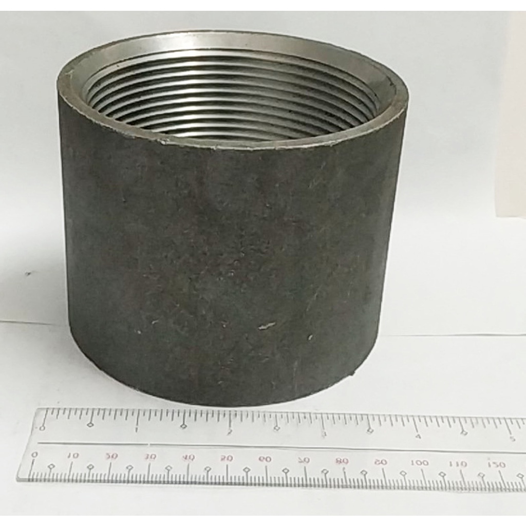 BI FRANCE COUPLING 3" SCH40 THREADED === BLACK IRON COUPLING 3" X 150 ...