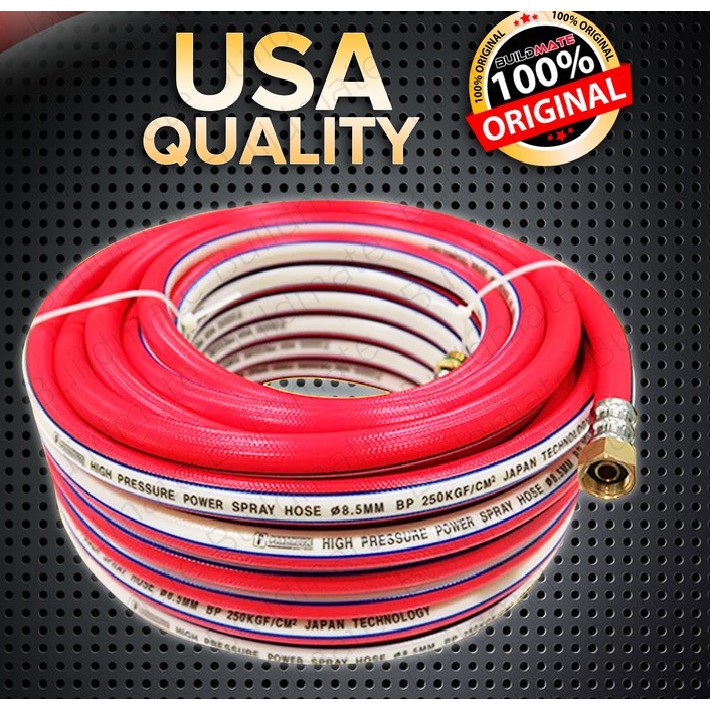 Pressure Washer Power Sprayer Hose 10m | 15m | 20m |25m |30m With ...