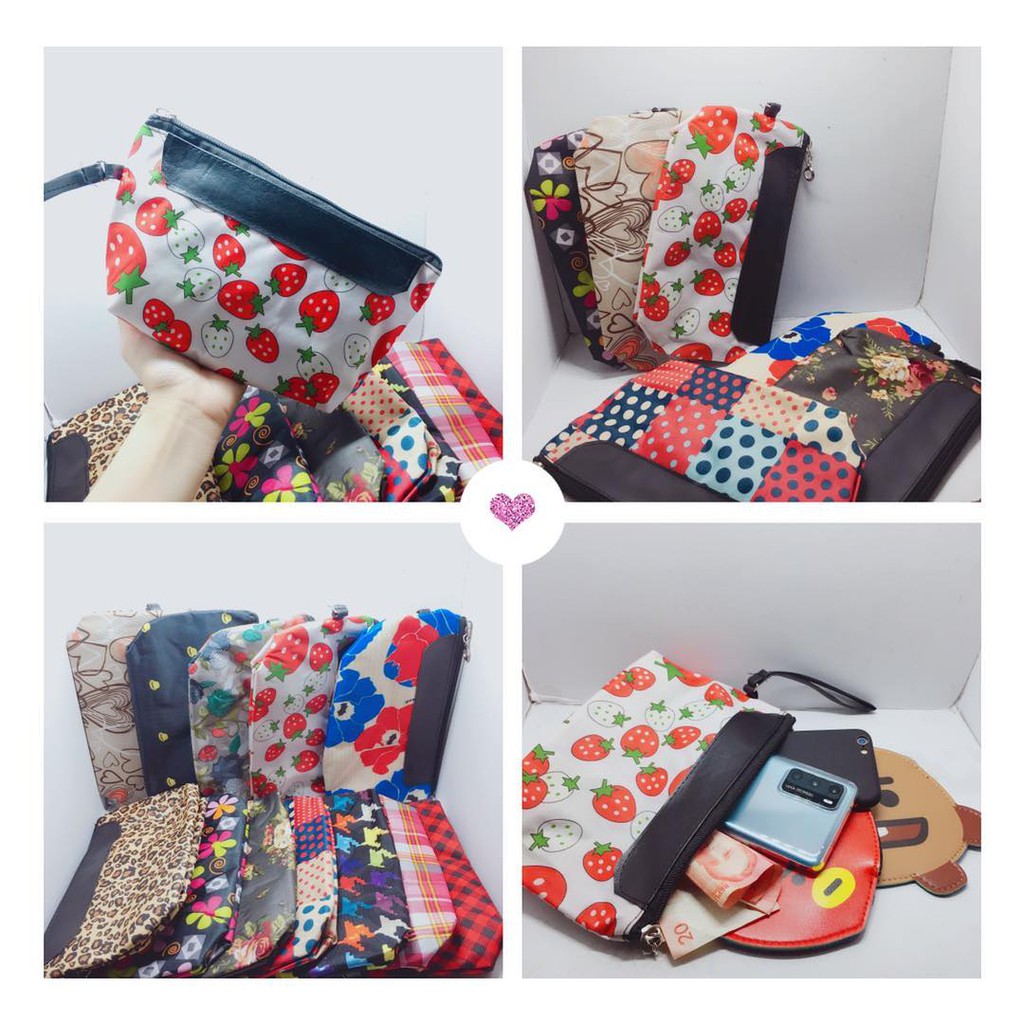 So Nice Lady pouch/Makeup kit 8inches （Random design） | Shopee Philippines