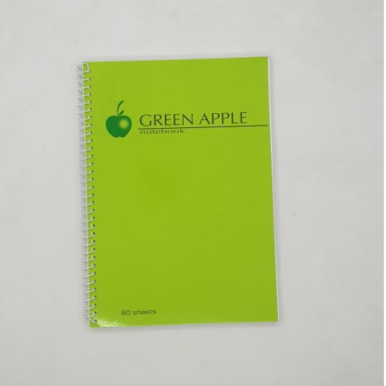 Green Apple Spiral Notebooks (Regular Sized) | Shopee Philippines