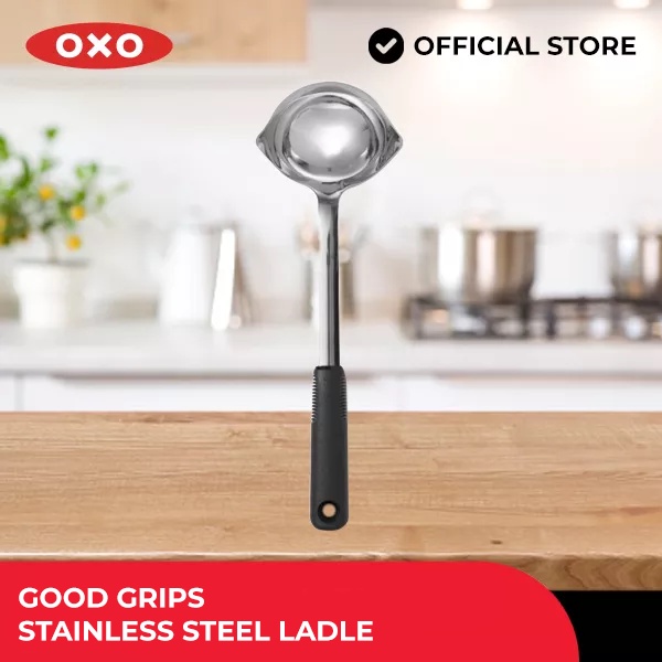 OXO Houseware Good Grips Stainless Steel Ladle | Shopee Philippines