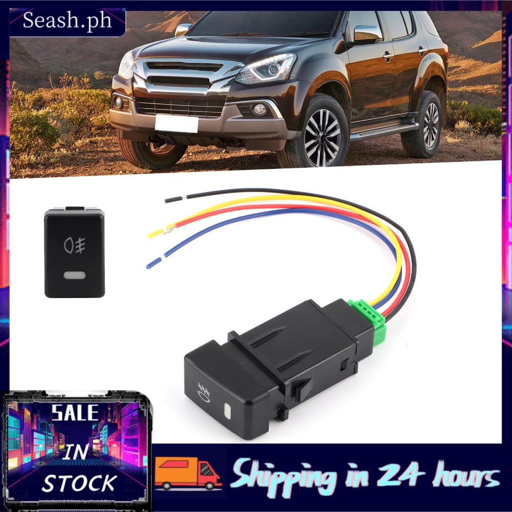 Seashorehouse Car Front Fog Light Switch Button with Connecting Wire ...