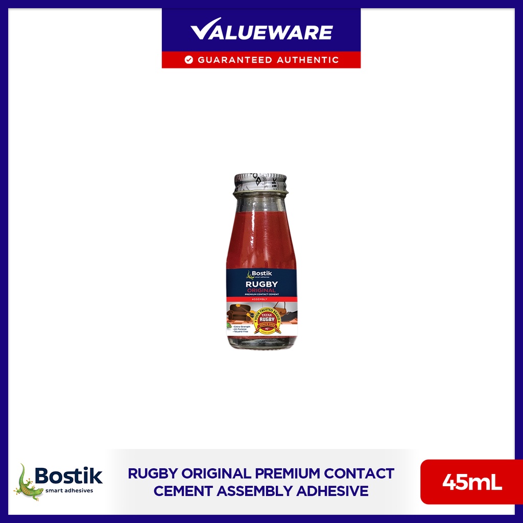 Bostik Rugby Original Premium Contact Cement Assembly Adhesive 300mL ...