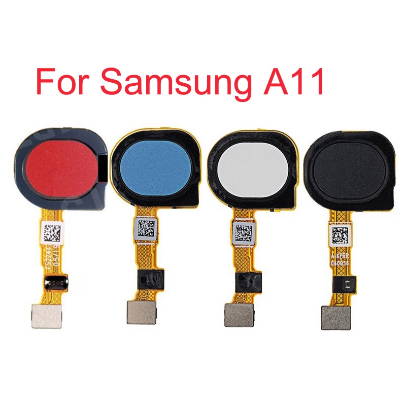 For Samsung A11 Fingerprint Touch ID Sensor Home Button Finger Print ...