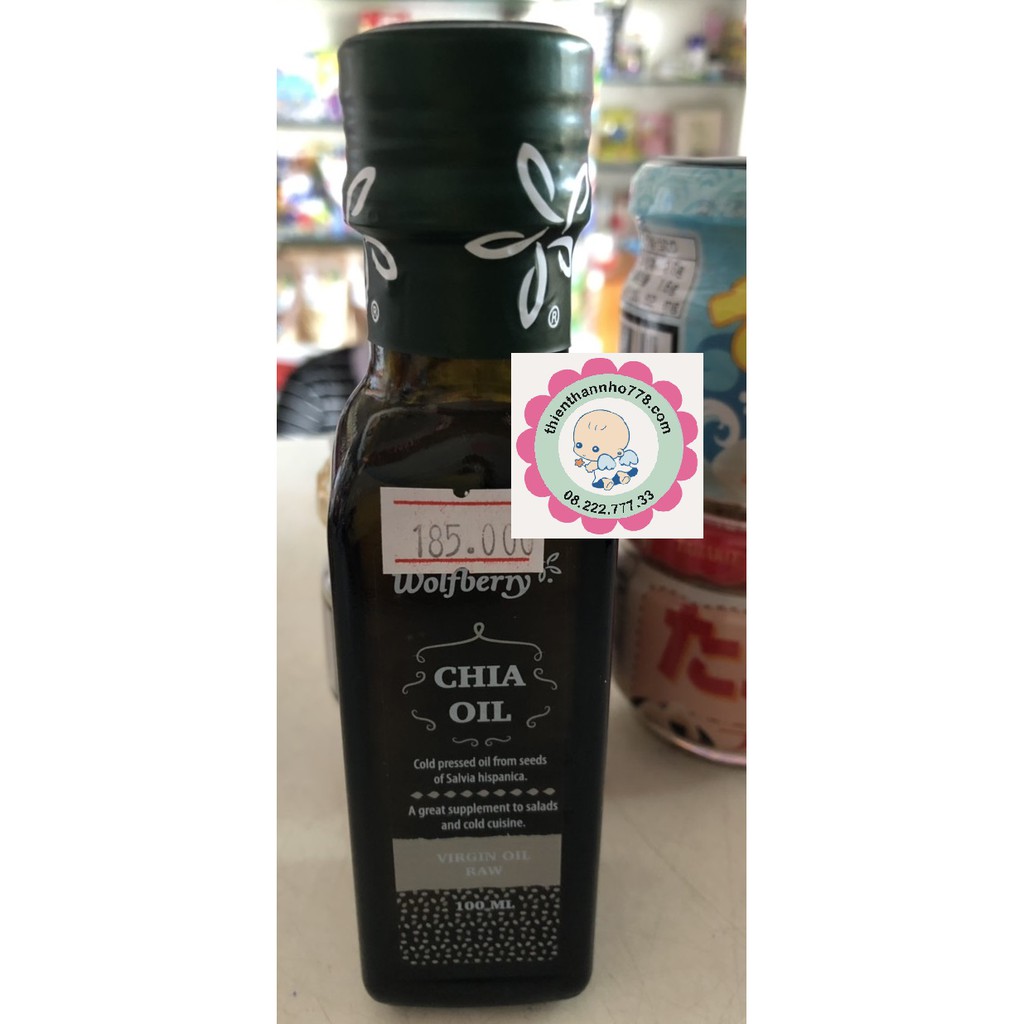 (Expiry date: June 2021) Wolfberry Chia Seed Oil (100ml) | Shopee ...