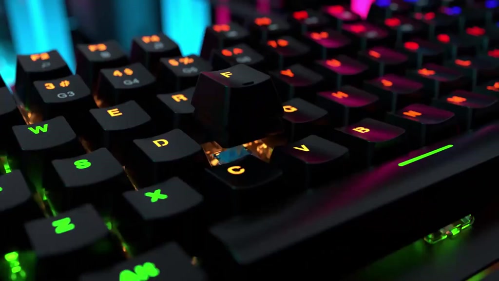 Fantech MK853 V2 Maxpower Wired Mechanical Gaming Keyboard RGB Macro ...