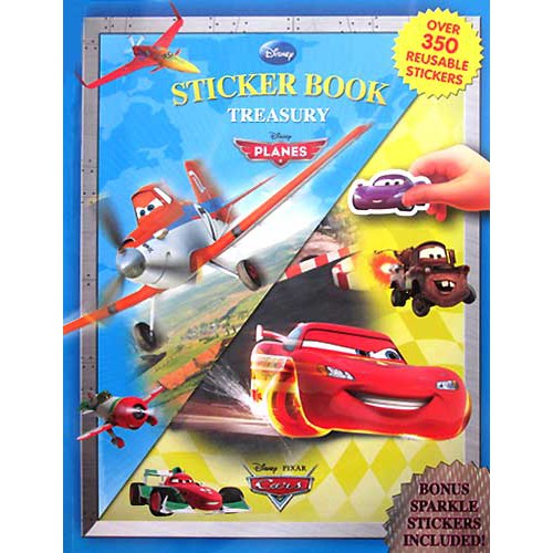 Disney Cars 3 Treasury Sticker Book / Cars Planes | Shopee Philippines