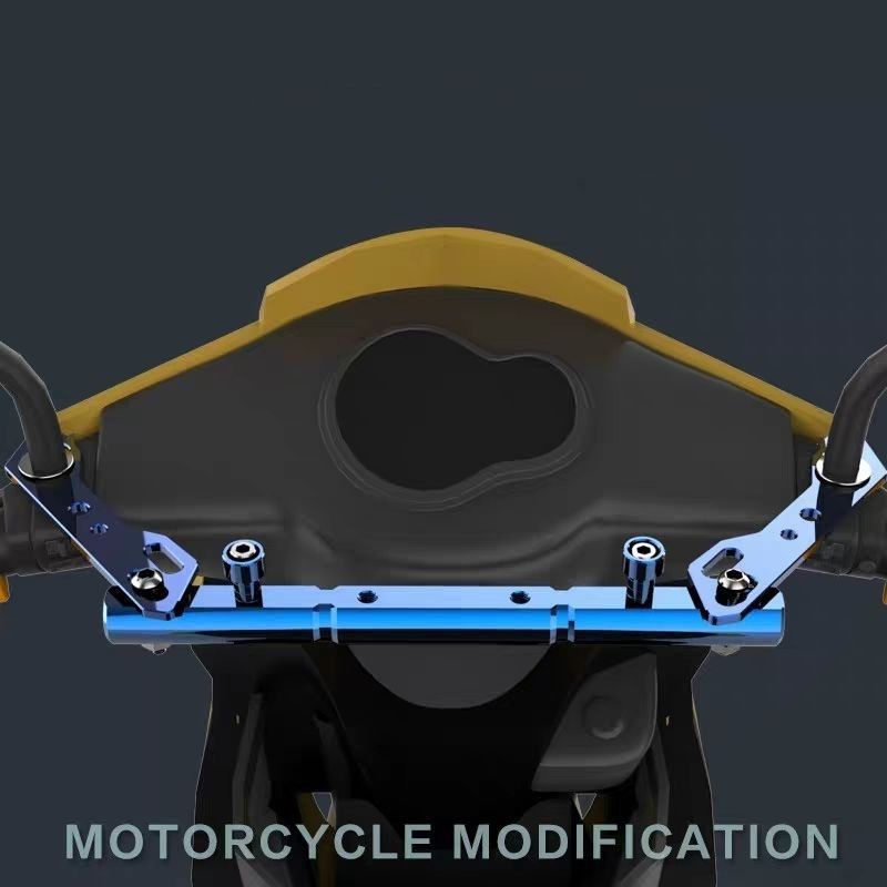 Motoworld Motorcycle Adjustable Universal CNC Cross Bar Alloy | Shopee ...