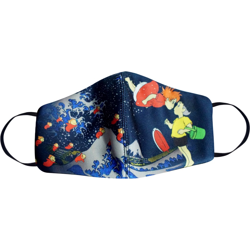 STUDIO GHIBLI INSPIRED Ponyo FACE MASK High Quality Washable | Shopee ...
