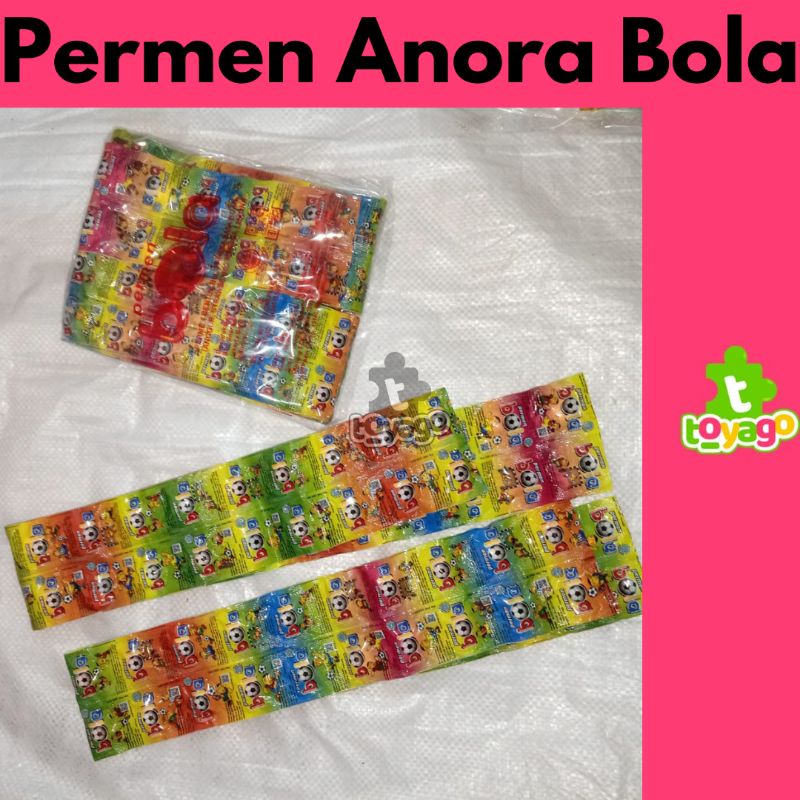Old anora bola Candy 1 Pack contains 4 pieces (anora toyago toy ball ...
