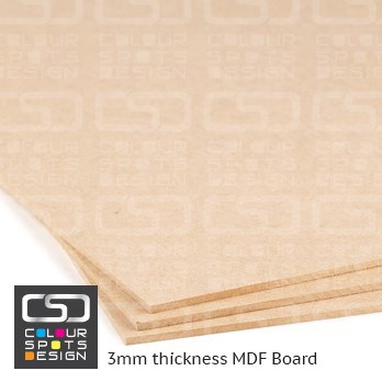 MDF board for Craft 3MM X 300MM X 300MM | Shopee Philippines
