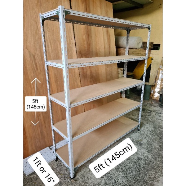 White Storage Racks - 5ft (145cm) x 5ft (145cm) x W - 5L | Shopee ...