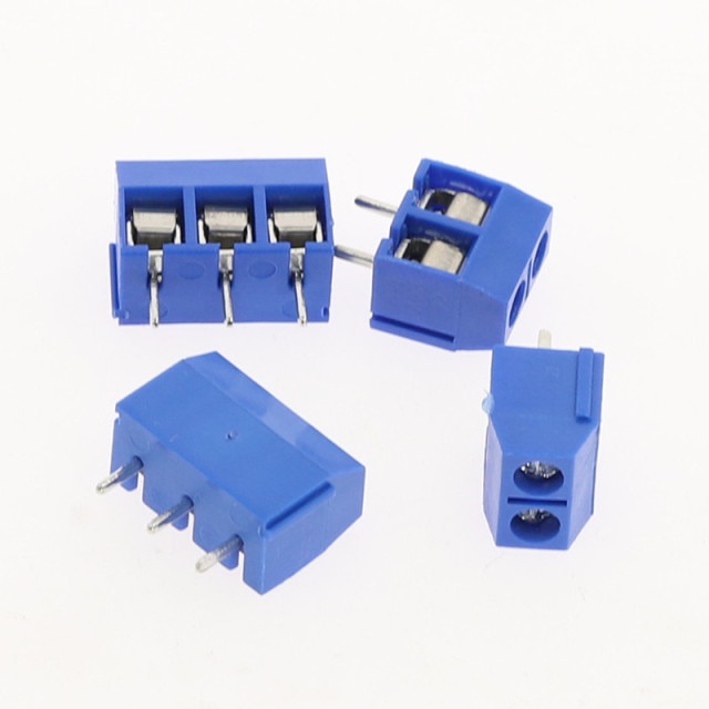 10Pcs KF301- 2P Screw 5.0mm Terminal Block 2 Pin 3 Pin Pcb Terminal ...