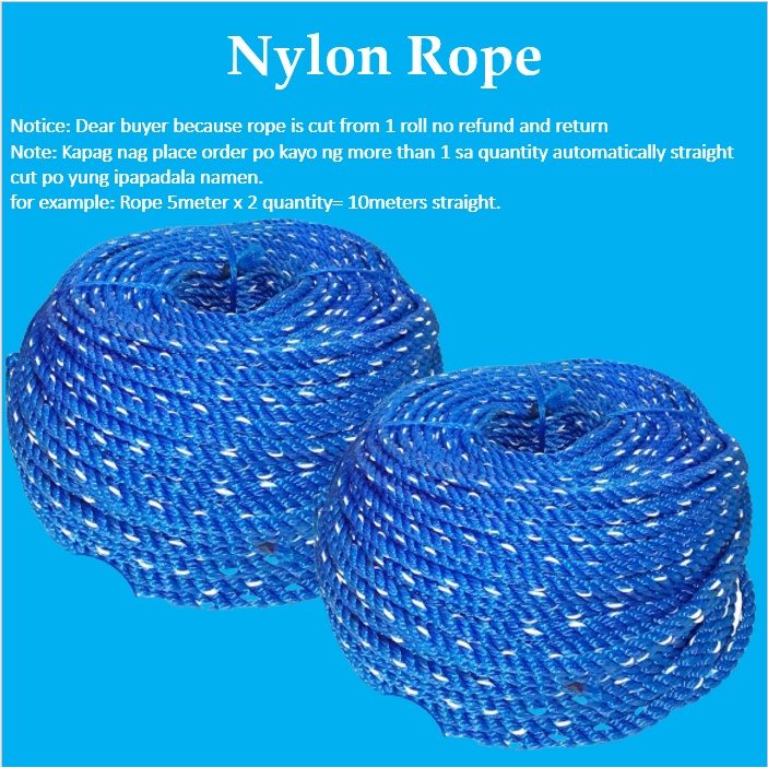 Toyu Nylone Rope 2m 5m 10m 20mm | Shopee Philippines