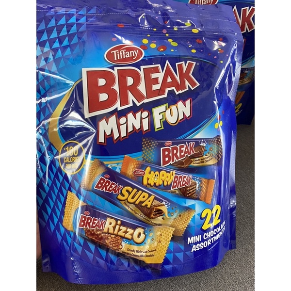 Tiffany Break Mini Fun 22 pcs Assorted Chocolates | Shopee Philippines