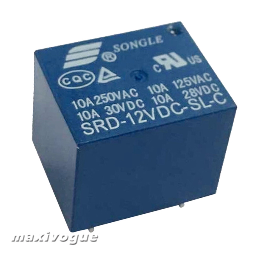 10x Mini Relay 10A 250V SPDT 5-Pins PCB | Shopee Philippines