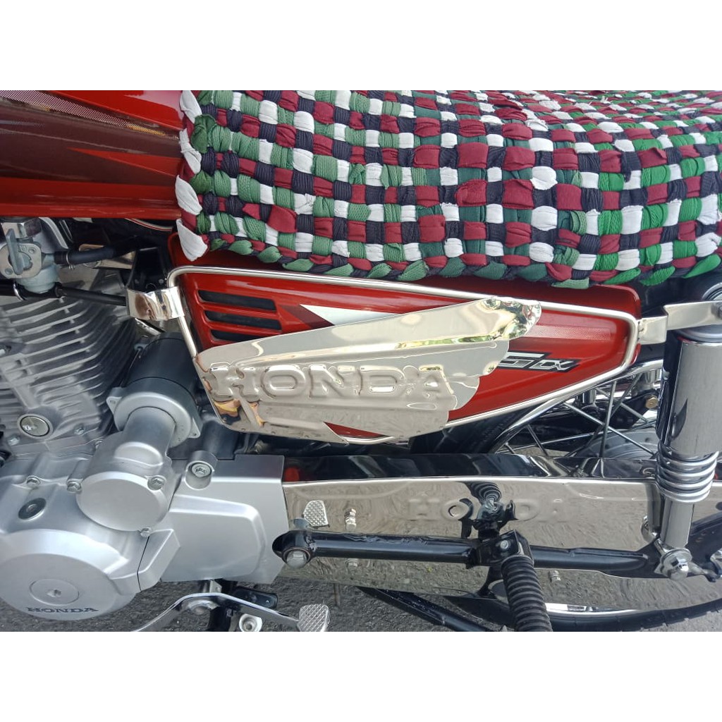 HONDA TMX 125/RUSI Side cover lock/protection | Shopee Philippines