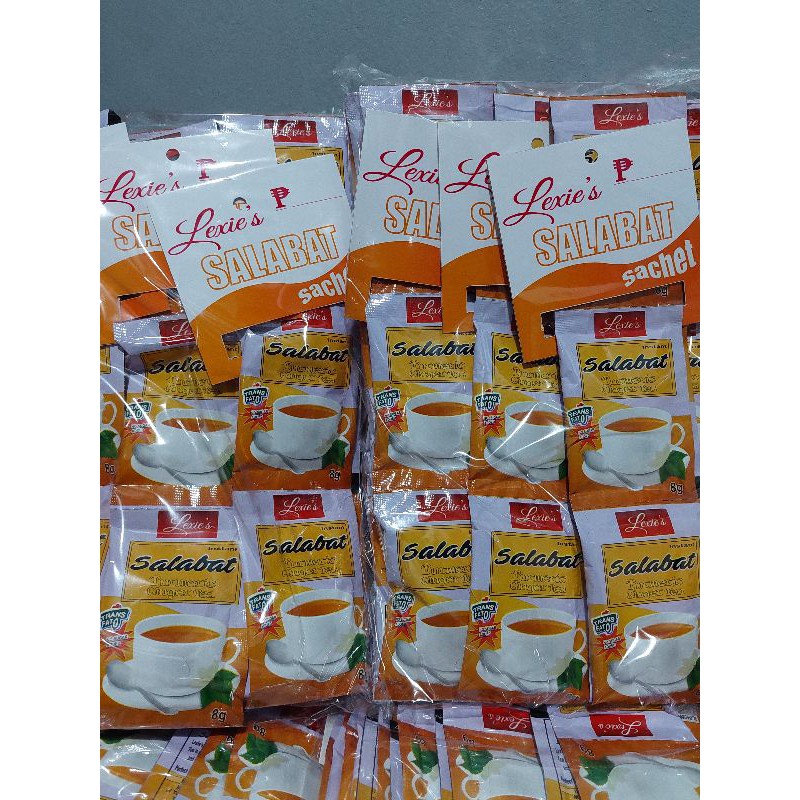 Lexies Turmeric Ginger Tea Powder Salabat (Sachet) 8g | Shopee Philippines