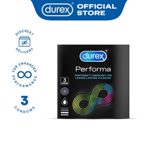 Durex Performa Extended Pleasure Lubricated Condoms 3s | Shopee Philippines