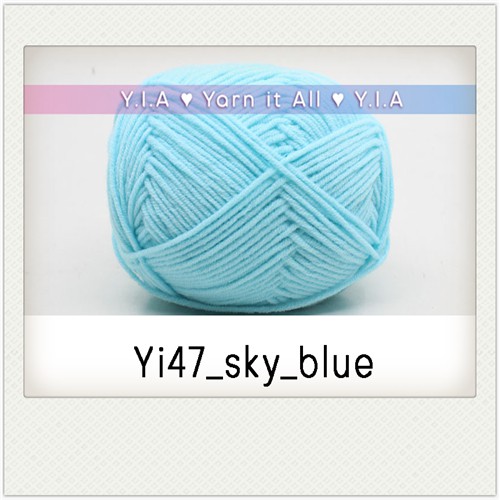 Yia A 4Ply Milk Cotton Yarn Crochet Soft Knitting Wool Thread 50G ...