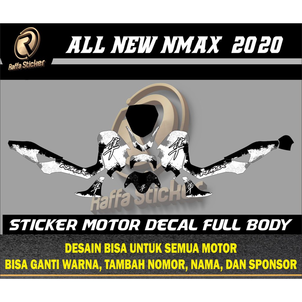 Nmax Decal Nmax Design Decal Nmax Full body Full body Block Decal Nmax ...