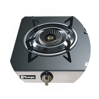 Tecnogas 3 Gas Burners Vortex Stove GS301BCG (Tempered Black Glass ...