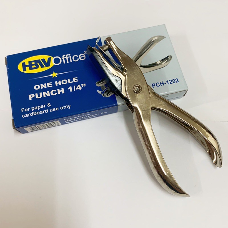 HBW office One Hole Puncher Ticket Puncher 1/4"PCH-1202 | Shopee ...