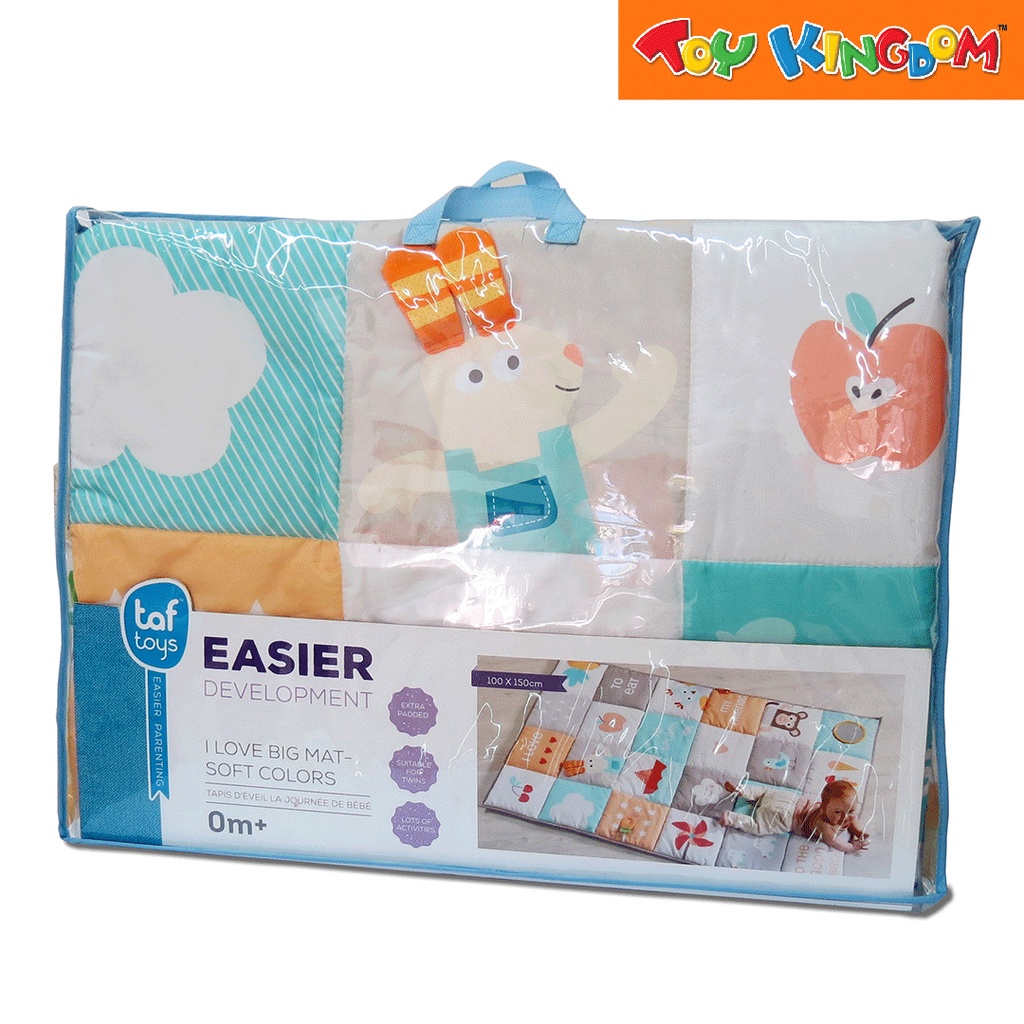 Taf Toys Soft Colors I Love Big Mat | Shopee Philippines