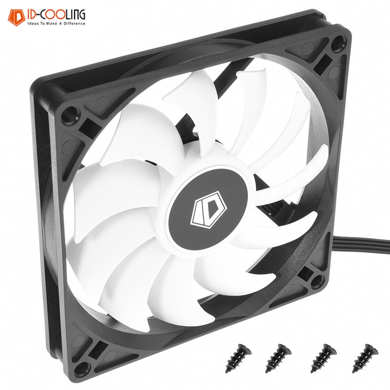 ID-COOLING TF-9215 Silent Chassis Fan 4PIN PWM 92mm Thin CPU Cooling ...