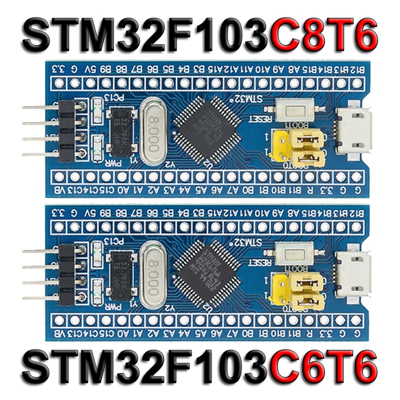 STM32F103C6T6 STM32F103C8T6 ARM STM32 Minimum System Development Board ...