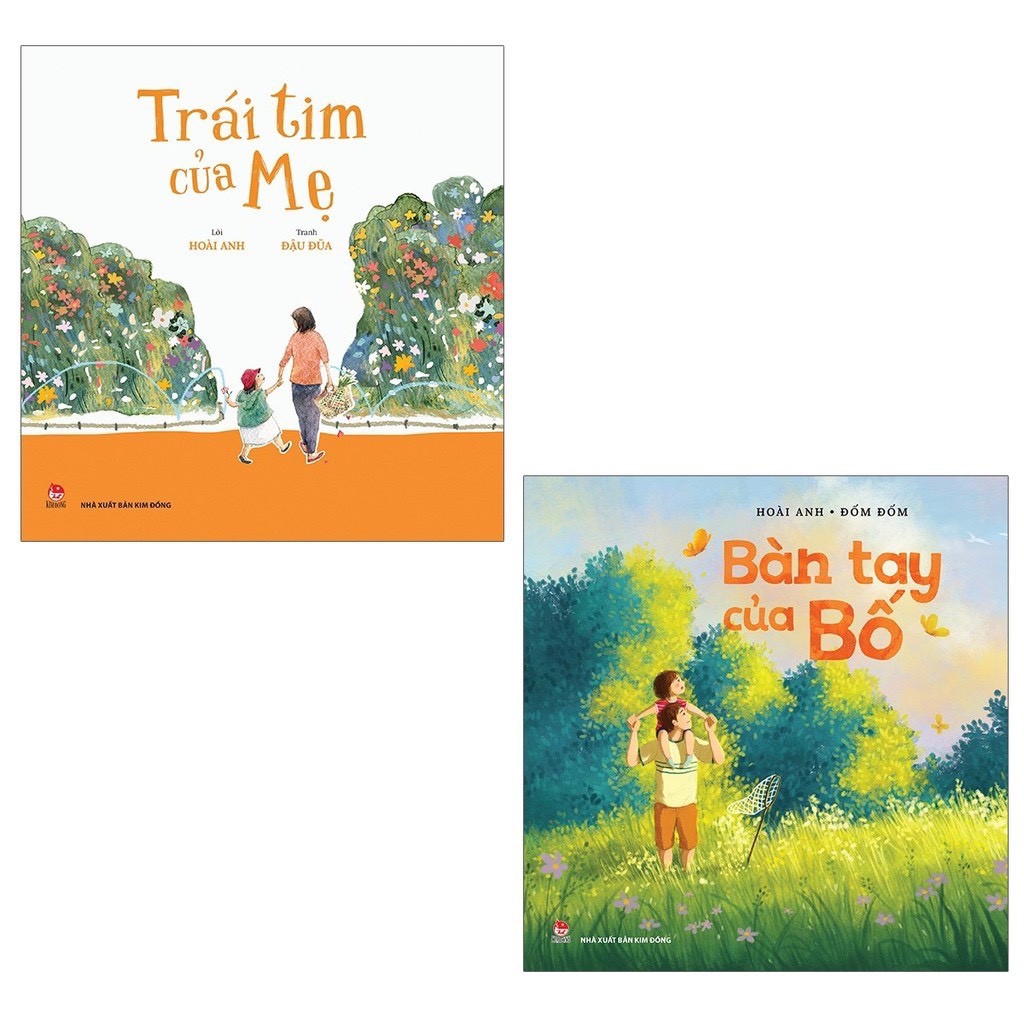Kim Dong Book - Mother's Heart Combo + Father's Hand (2 books) | Shopee ...