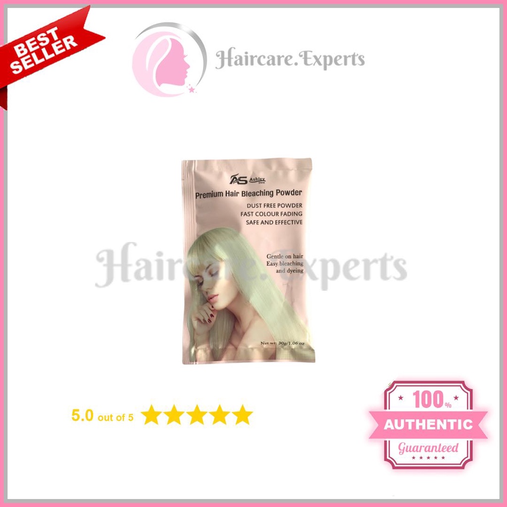 Ashley Premium Hair Bleaching Powder 30G Sachet by haircare.experts ...
