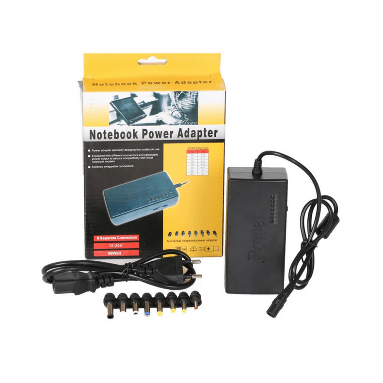 96W 8in1 Universal PC Power adapter | Shopee Philippines