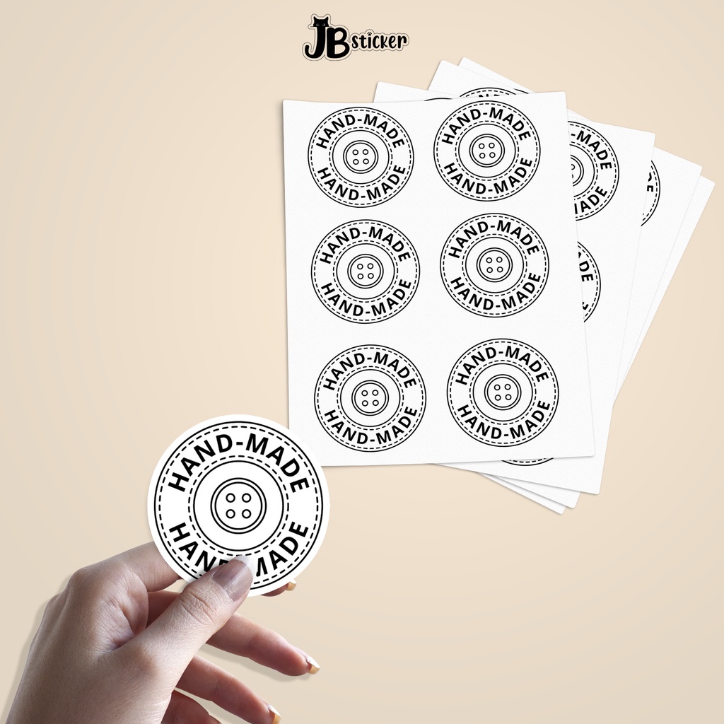 50pcs Handmade Sticker Label, Packaging Labels, Product Stickers ...