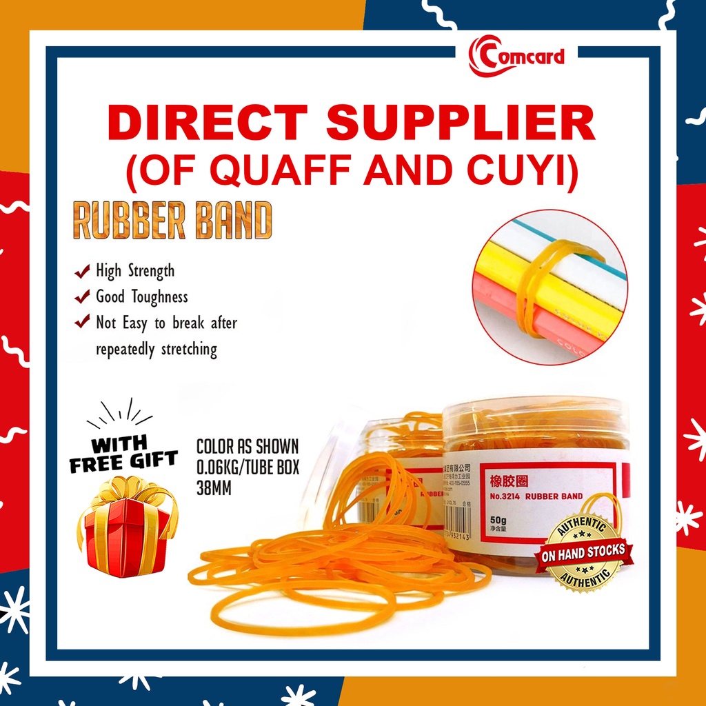 High Strength Elastic Silicone Rubber Band 50g | CPM | Shopee Philippines
