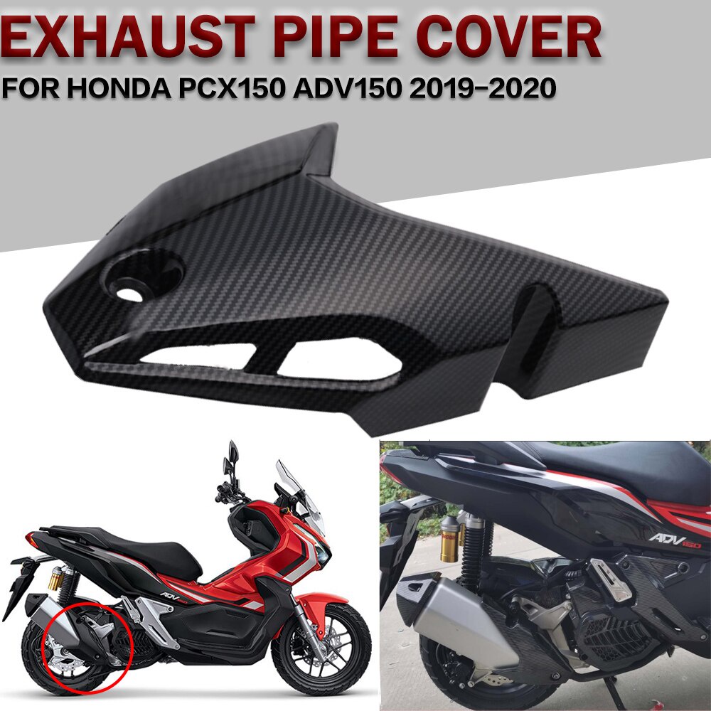 For HONDA ADV150 ADV 150 2019-2020 Motorcycle Exhaust Muffler Pipe Heat ...