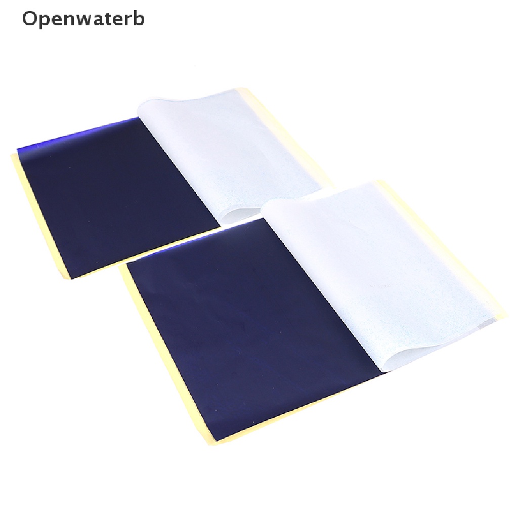 Openwaterb 2Pcs/Set A4 Tattoo Transfer Paper Stencil Carbon Thermal ...