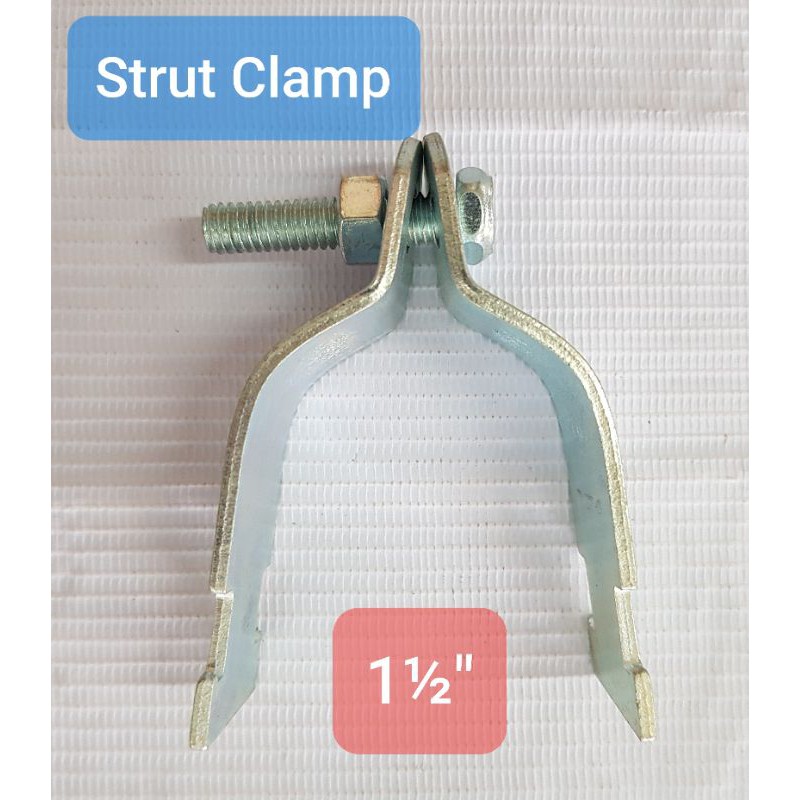 Strut Clamp 1½" for Strut Channel (Unistrut Channel) | Shopee Philippines