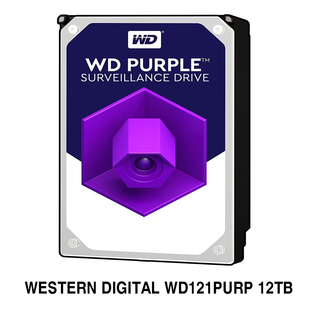 Western Digital 12TB WD Purple Surveillance Internal Hard Drive HDD ...